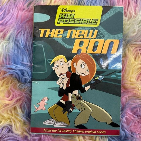 Disney | Other | Kim Possible The New Ron Book | Poshmark